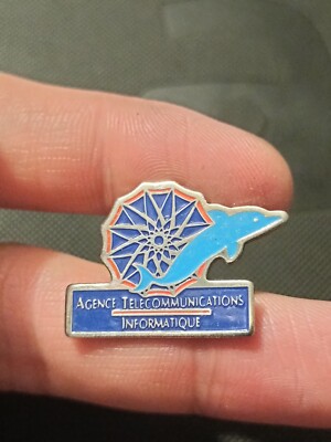 PINS PIN'S AGENCE TÉLÉCOMMUNICATION INFORMATIQUE DAUPHIN RARE COLLECTOR ...