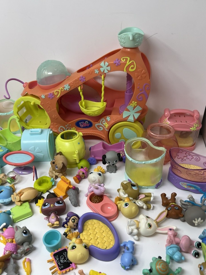 Hasbro Littlest Pet Shop LPS Dogs & More Lot Accessories | eBay
