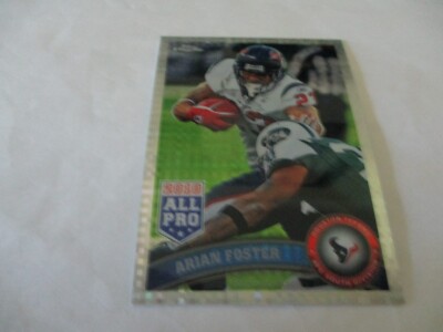 2011 Topps Chrome Football Refractor Adrian Foster Card #10 | eBay