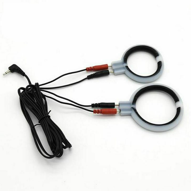 Control Shock Kit Adjustable E-Stim 2 Rings Men Exercise Device | eBay