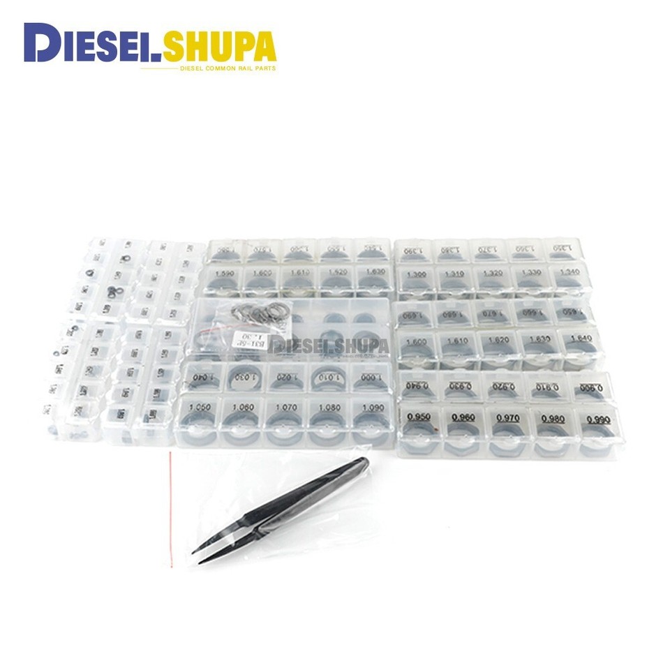 500PCS Diesel Injector Adjusting Shims B11 B12 B13 B14 B16 B22 B25 B26 ...
