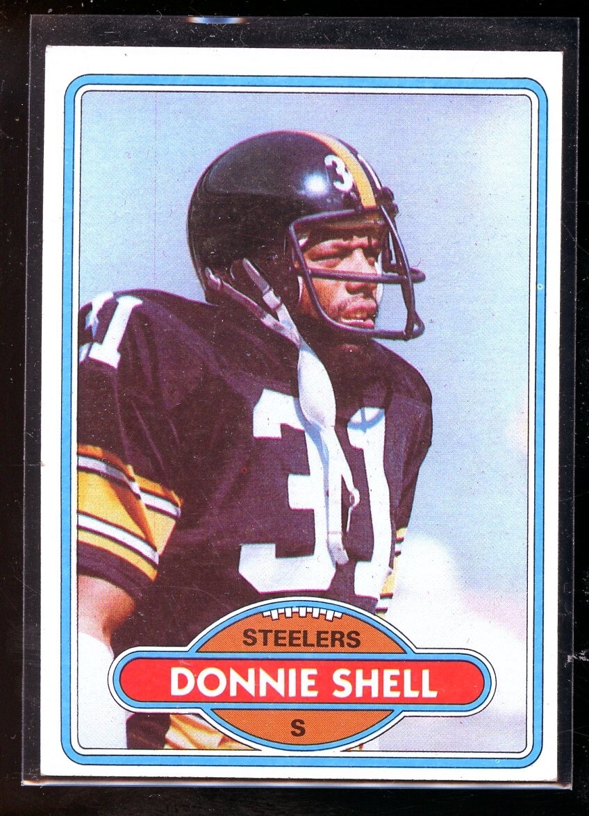 1980 TOPPS #256 DONNIE SHELL STEELERS EXMINT A03508 | eBay