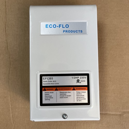 ECO FLO 1/2 HP Control Box for 4 in. Well Pump | eBay