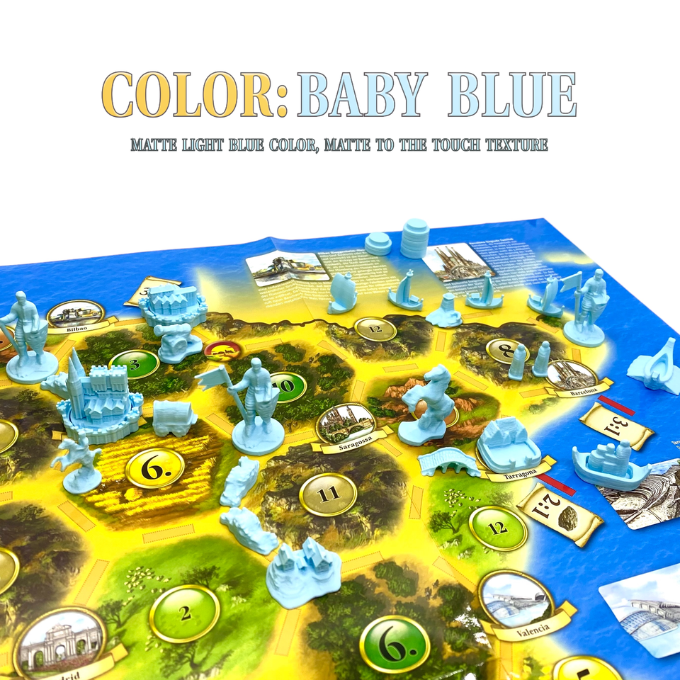 For Catan ”The All-in-one Bundle” [ALL expansions] 100 pieces (custom ...