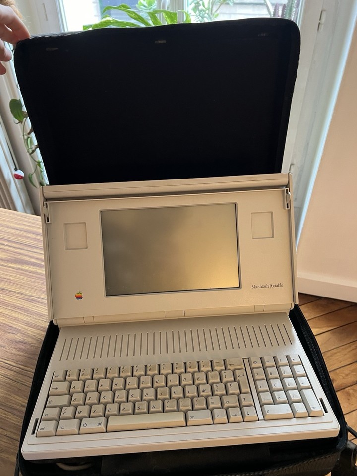 Apple Macintosh Portable M5120 • Collector RARE • Pavé numérique + accessoires | eBay