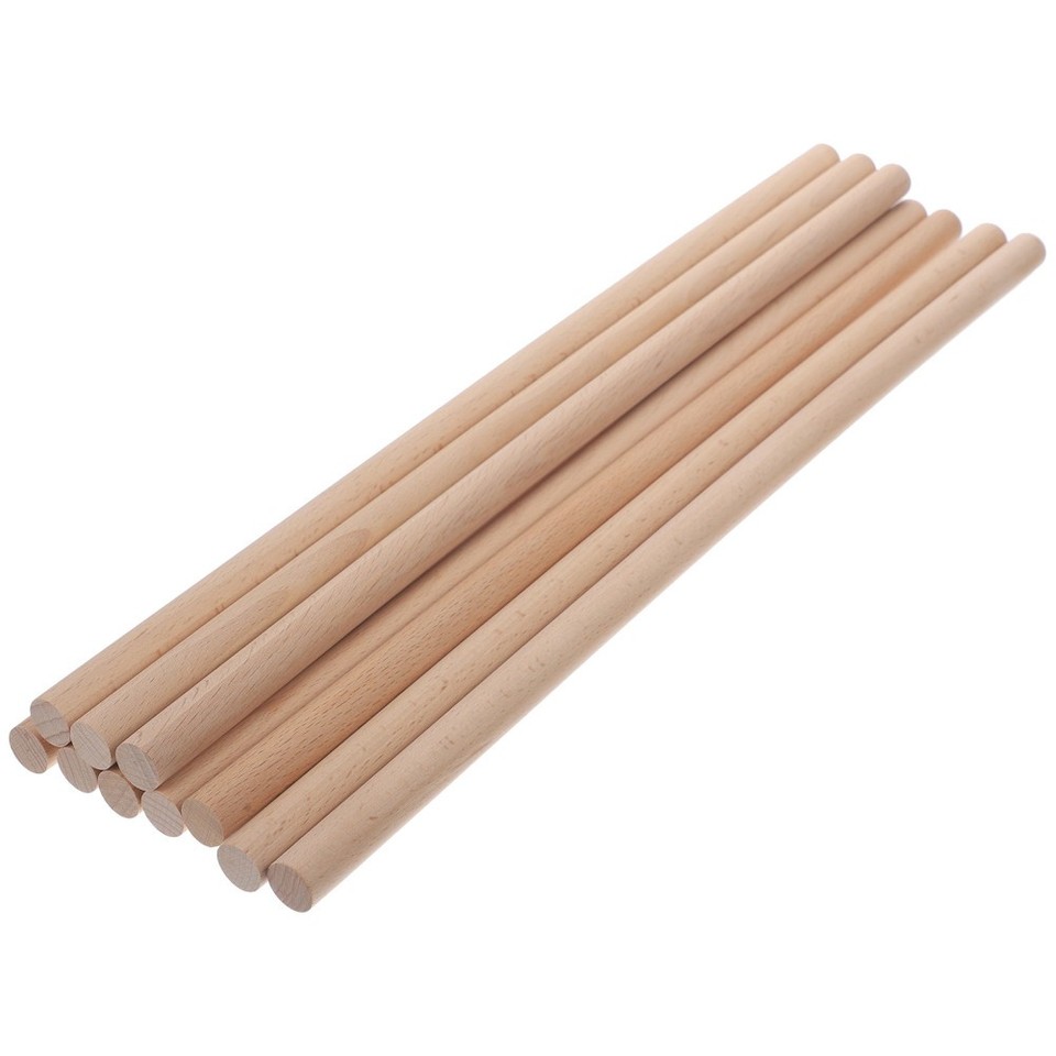 10pcs Wooden Diy Making Stick Drumstick Making Wood Stick Craft Wood ...