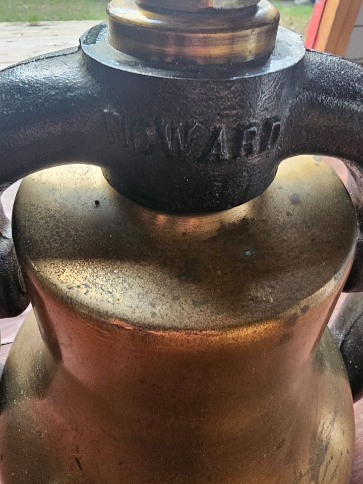Vintage Bronze PRR Locomotive Train Bell | eBay
