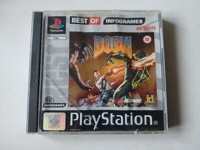 playstation 1 PS1 Doom Boxed Complete (Tested Working) PAL | eBay UK