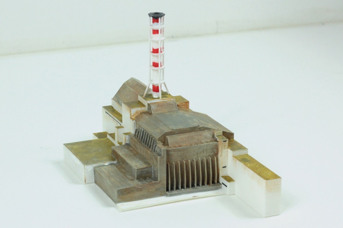 Nuclear Power Plant Paper Model