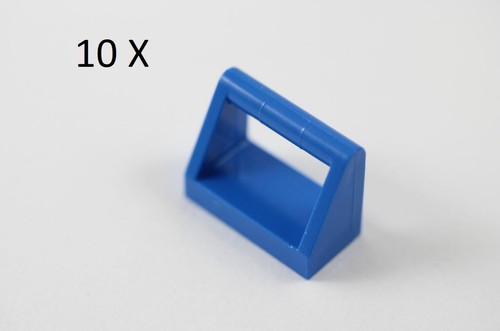LEGO® Blue Tile 1 x 2 with Handle Design ID 2432 | eBay Australia