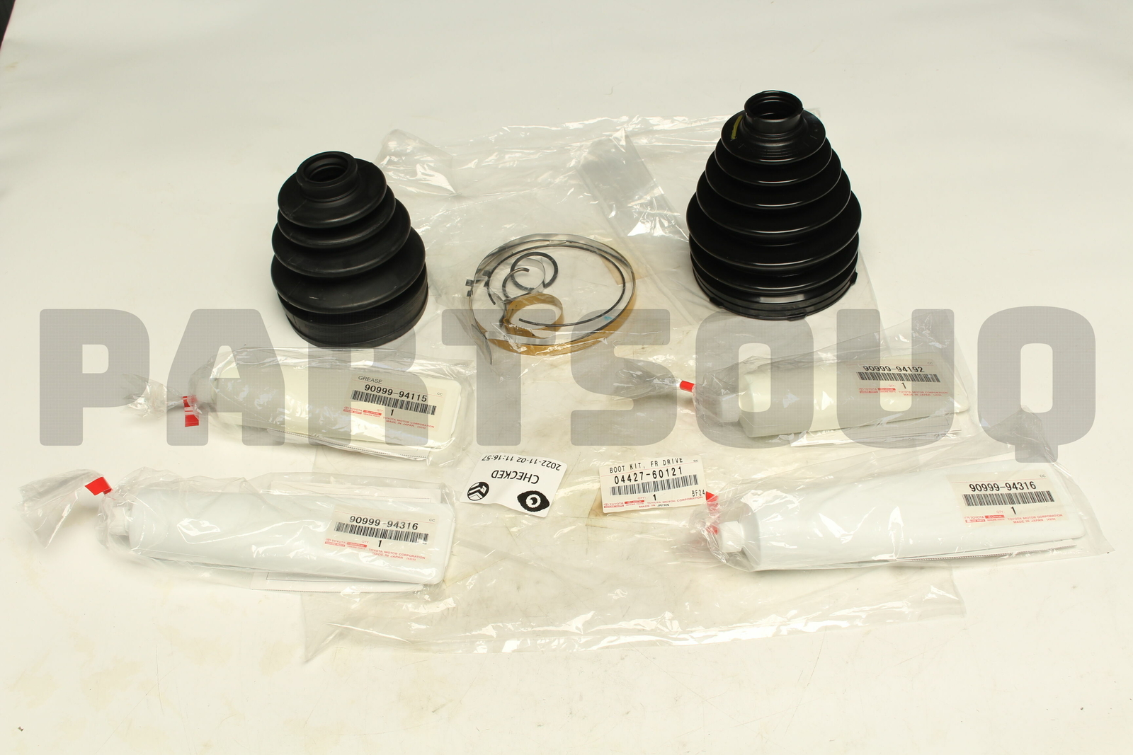 0442760121 Genuine Toyota BOOT KIT FR DRIVE 04427-60121 | eBay