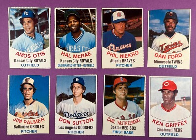 1977 Hostess Baseball Lot 28 cards avg VG Palmer Yaz HOFs All Stars ...