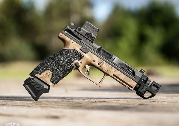 Killer Innovations Velocity RMR V1 Cut Slide fr CZ CZP10C DLC BLACK CZ ...