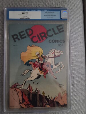 Red Circle Comics #4 - CGC NM+ 9.6 (off-white pages), from 1945 | eBay