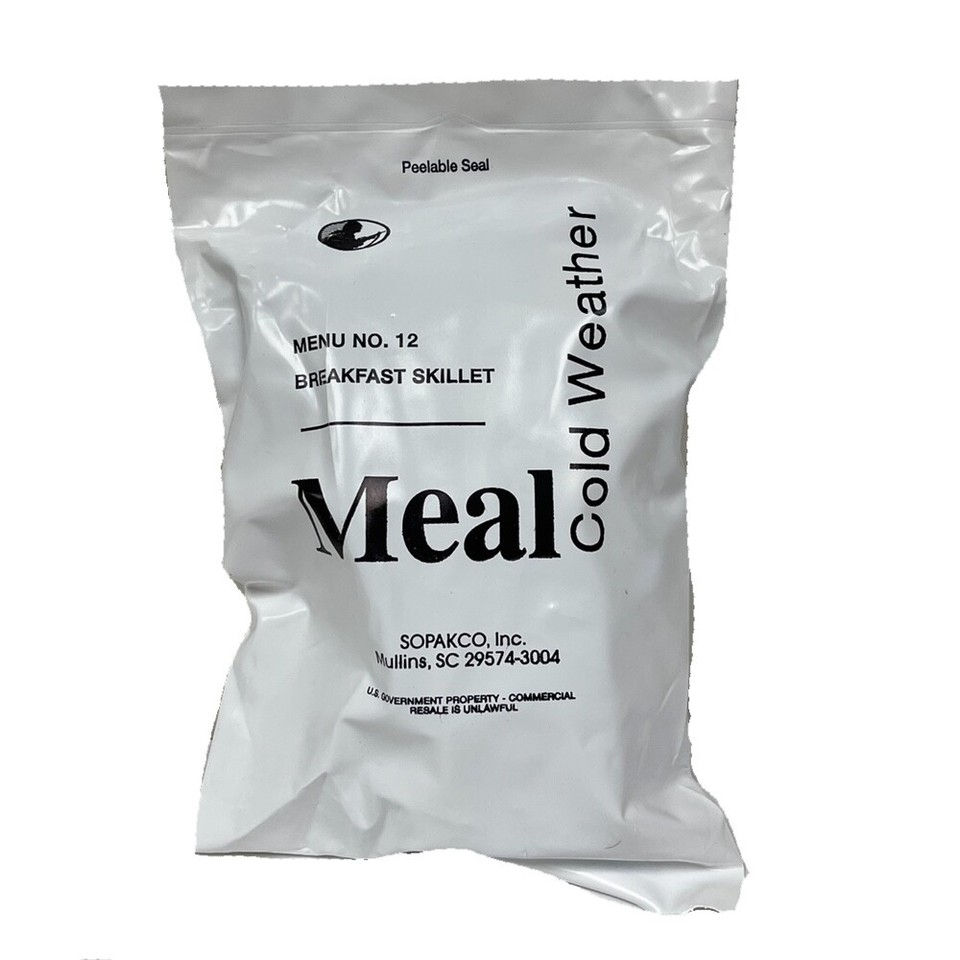 Cold Weather Military MRE Individual Meals - 2025 Inspection US | eBay