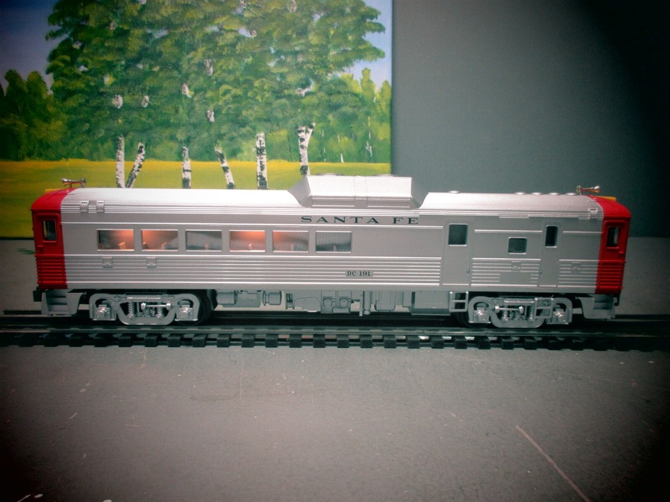 MTH Rail King 30-2145-0 SANTA FE RDC BUDD CAR SET 3-RAIL HORN NEW O.B ...