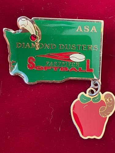 Kitsap County WA State Diamond Dusters ASA Fastpitch Softball Apple 1.5 ...