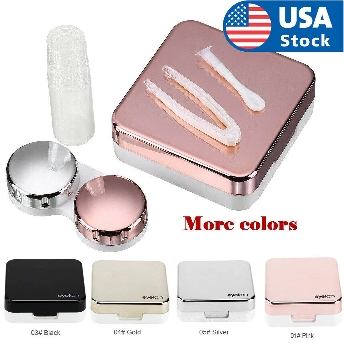 Silver Mirror Contact Lenses