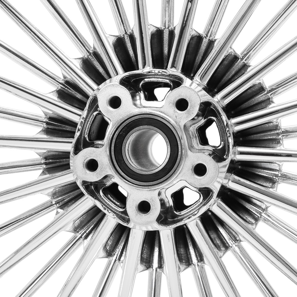 21X3.5 18X3.5 Fat Spoke Wheels Rotors for Harley Softail Heritage ...