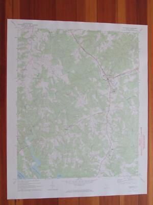 Prosperity South Carolina 1973 Original Vintage USGS Topo Map | eBay