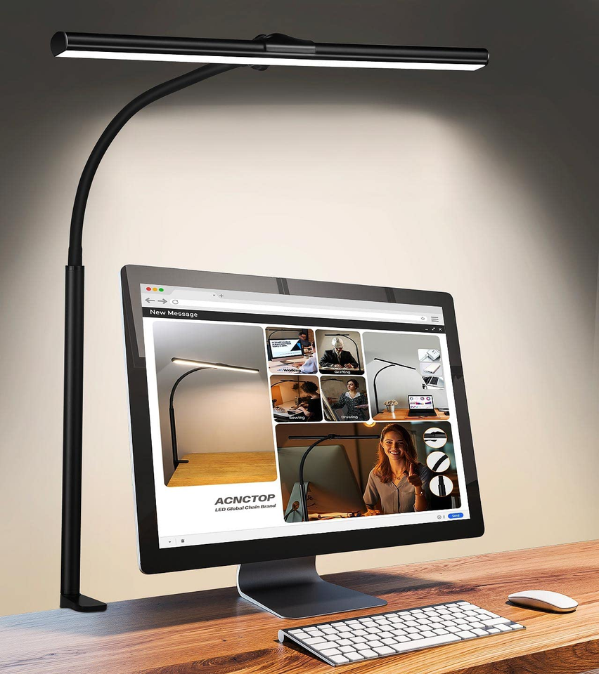 Desk Lamp for Office Home - Eye-Caring Architect Task Lamp 25 Lighting ...