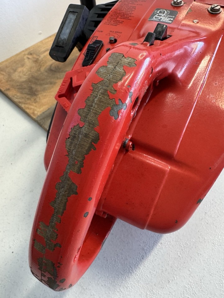Vtg HOMELITE 150 Automatic Chainsaw For Parts Fires On Prime Good ...