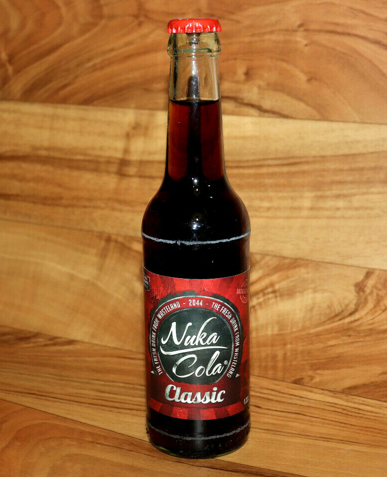 Fallout Original Nuka Cola Classic Full Bottle Rare Fallout 2 3 4 76 ...