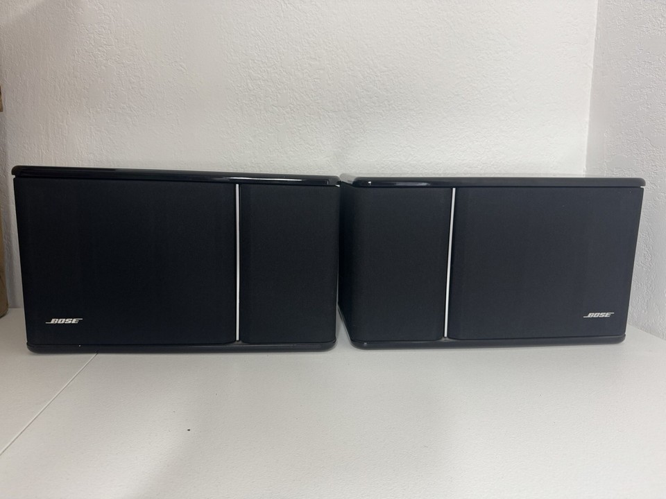 Bose 301 Sonata Direct Reflecting Pair Bookshelf Speakers Black Limited ...