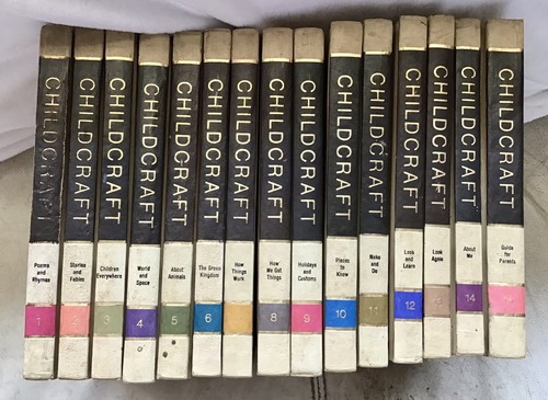 Childcraft Library Retro Vintage Books Bulk Lot 15 x Volumes 1975 ...
