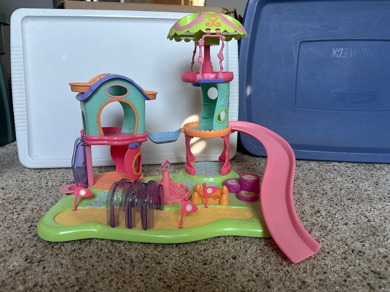 Large Lot 175 LPS Littlest Pet Shop 2007 Pieces (40 Pets 133 Items 2 ...