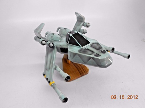 Pyro-GX Descent Aircraft Desktop Wood Model Regular New Free Shipping ...