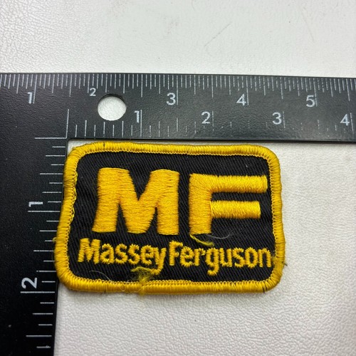Vintage MF MASSEY FERGUSON Patch (Agriculture Farming Equipment Tractor ...