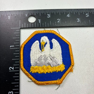 Louisiana Army National Guard Color Patch - military 43NL | eBay
