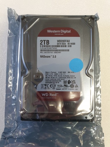 Western Digital 3.5" 2TB NAS Hard Drive 3.0 (WD20EFAX) | eBay