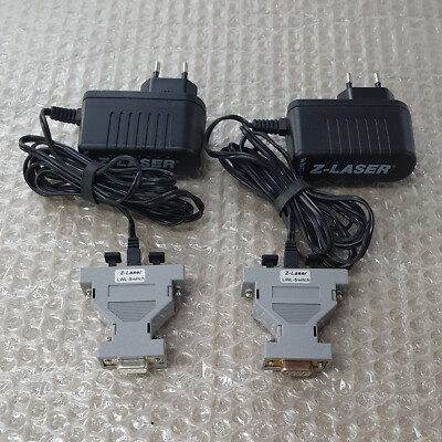 Z-Laser LWL-Switch Set Toslink - DB-9 RS-232 / Seriell via LWL | eBay.de