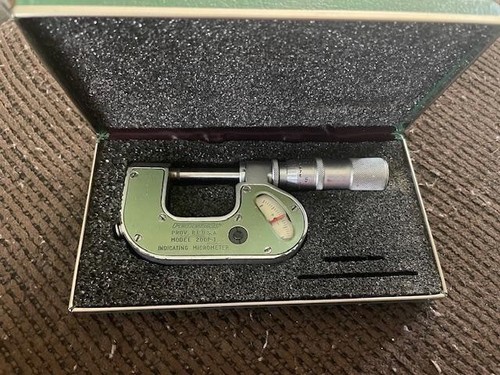 Federal Indicating Micrometer Model 200P-1 0-1" Made in USA in Original ...