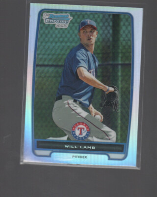 WILL LAMB 2012 BOWMAN CHROME PROSPECTS REFRACTOR CARD #BCP114 | eBay
