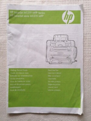 HP LaserJet M1319 MFP Serie, Bedienungsanleitung, Gebraucht | eBay.de