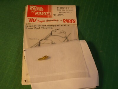 Cal-Scale HO #376 Throttle -- Dome, Mounts on Side of Steam Dome | eBay