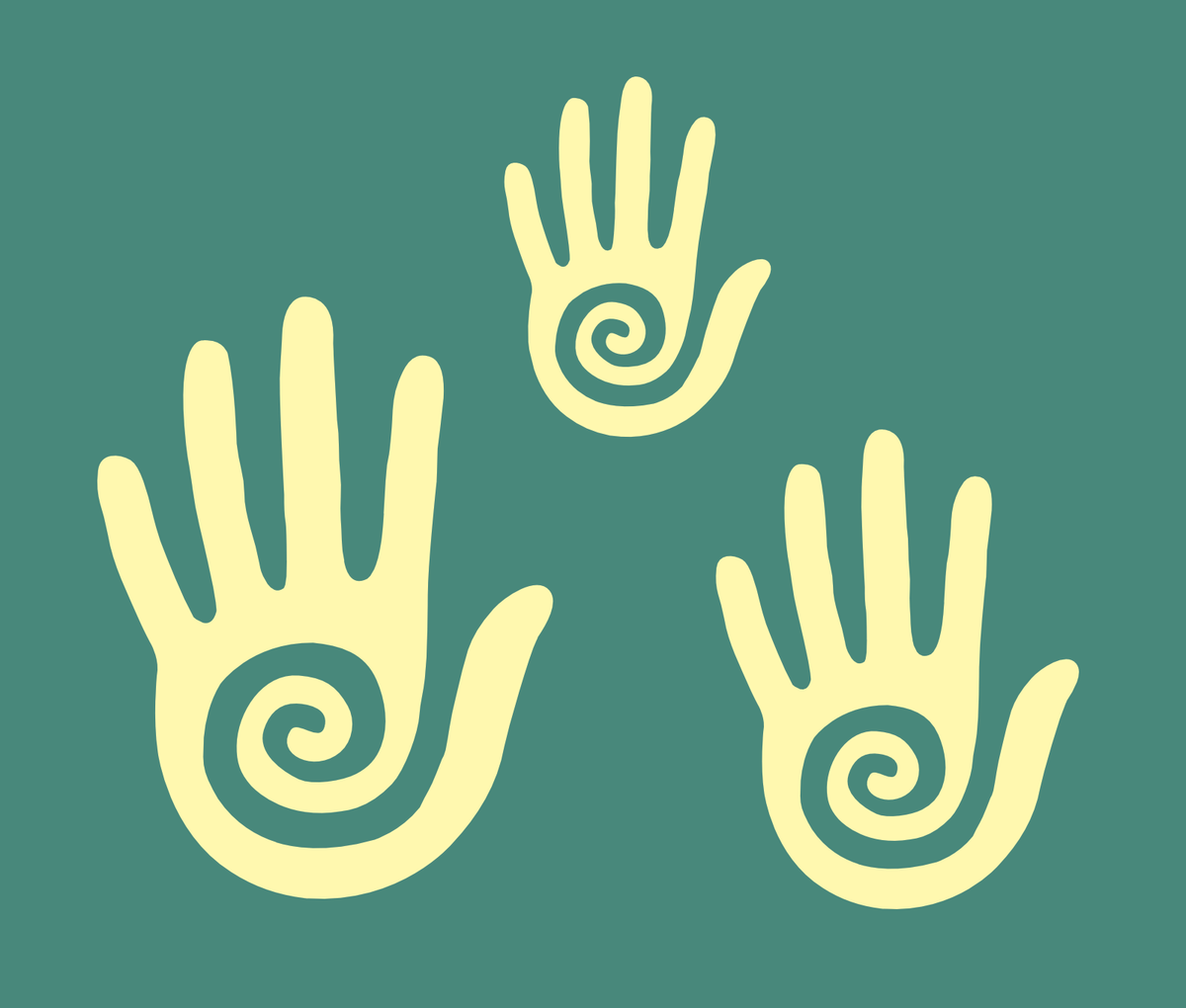 Healing Hands Symbols Healing Hand Symbol