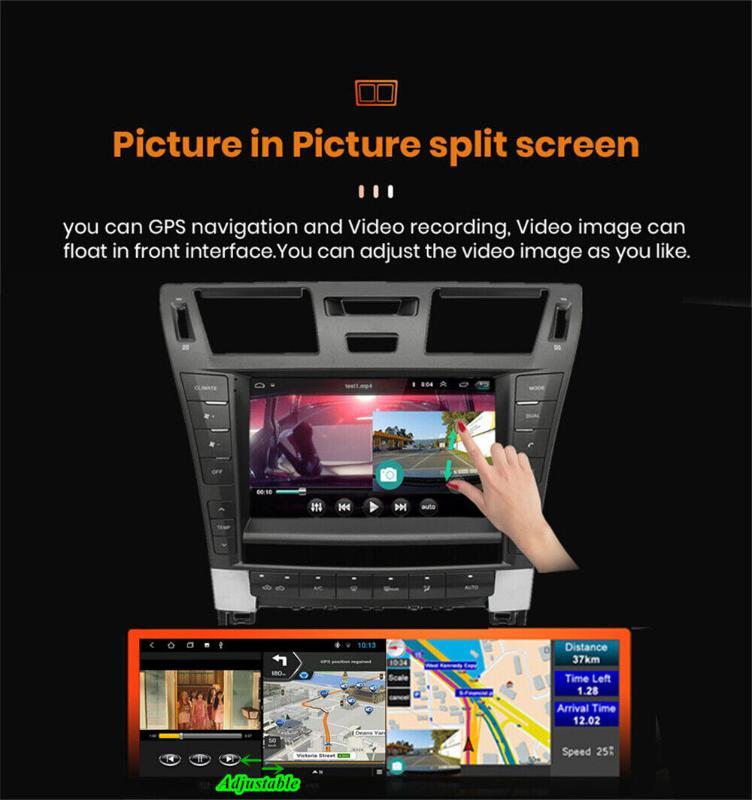 For 2006-2012 Lexus LS460 LS460L LS600 9" Car Stereo Radio GPS Carplay ...