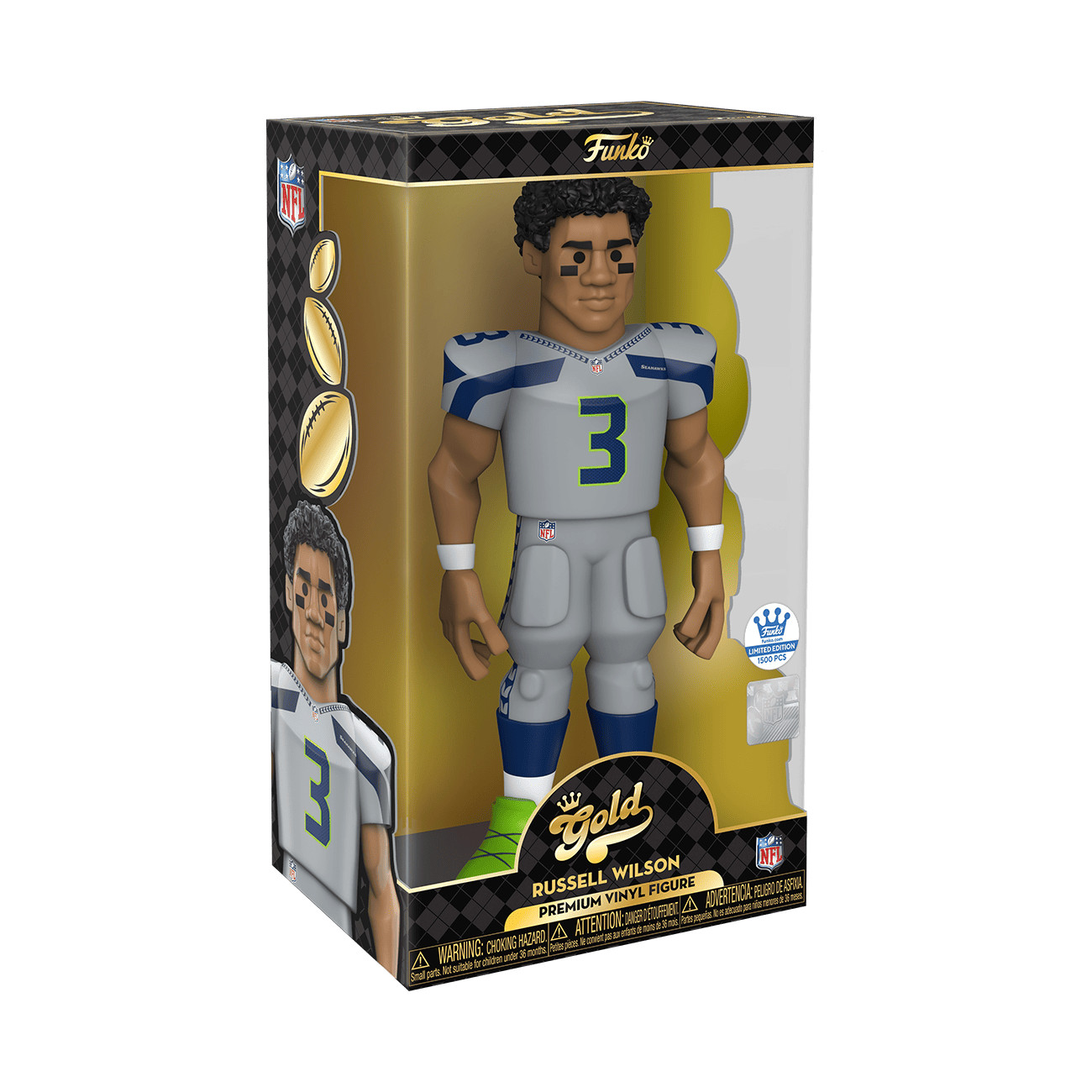 Funko Vinyl Gold 12 in: Russell Wilson - Funko (Exclusive) for sale ...