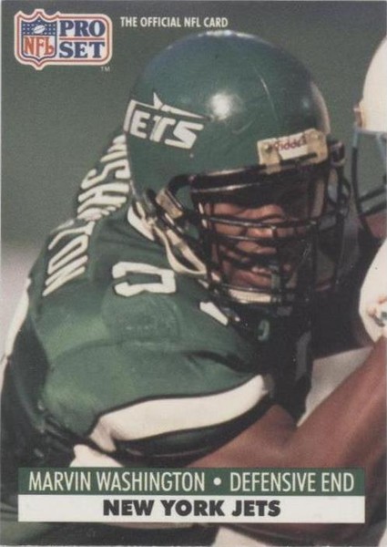 1991 Pro Set - #612 Marvin Washington (RC) for sale online | eBay