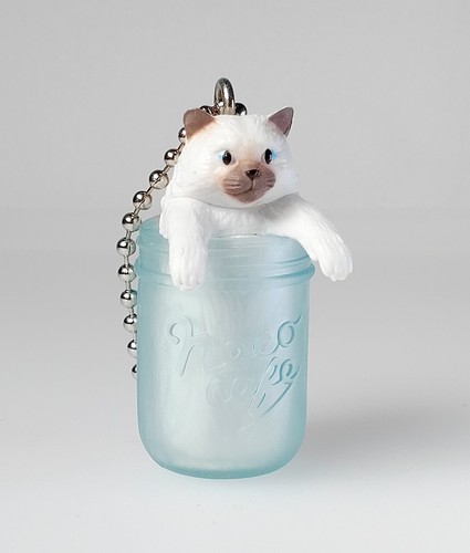 Neko Cafe Cat Sweets Keychain Mini Figure Japanese Bandai From Japan F ...