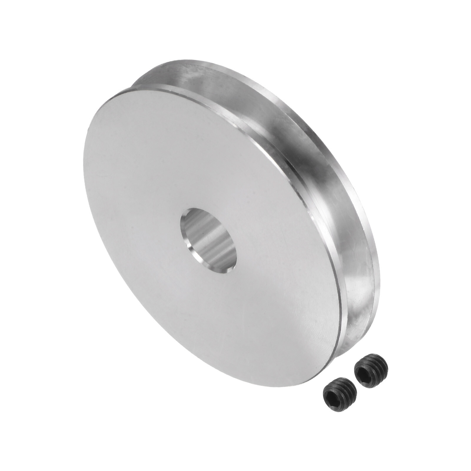 V-Type Pulley 10mm Bore 50mm Outer Dia Single Groove Aluminum Alloy | eBay