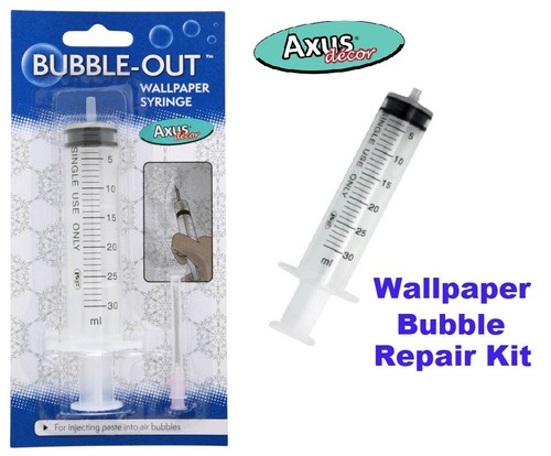 Axus Wallpaper Syringe Bubble Out Paste Decor Tool for Injecting Air ...