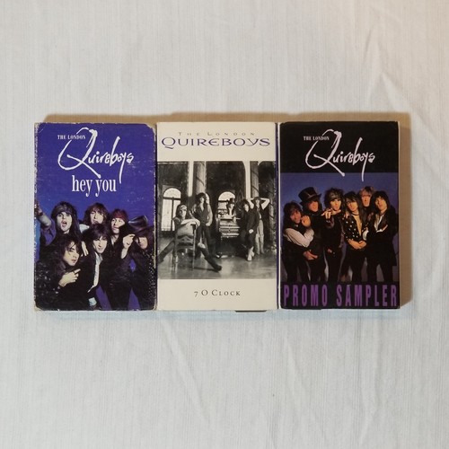 The London Quireboys Cassette Single Cassingle Lot 7 0 Clock Hey U NOT ...