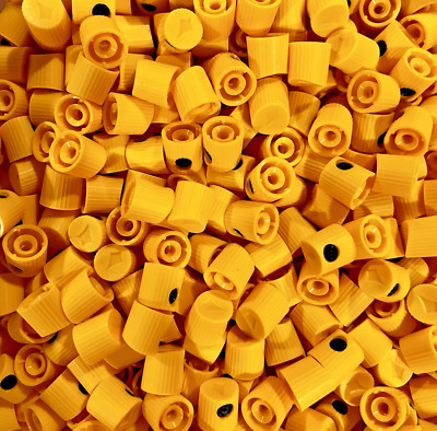 Rusto FEMALE Yellow Thin Lego Hybrid caps Spray Paint Tips graffiti art ...