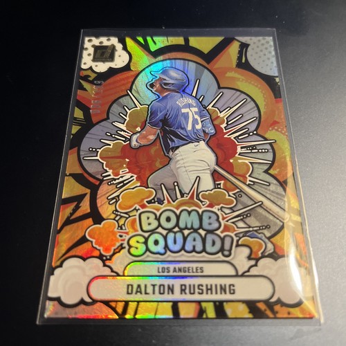 2025 Panini Donruss Baseball Dalton Rushing BOMB HOLO SP -- #'d 006/199 ...