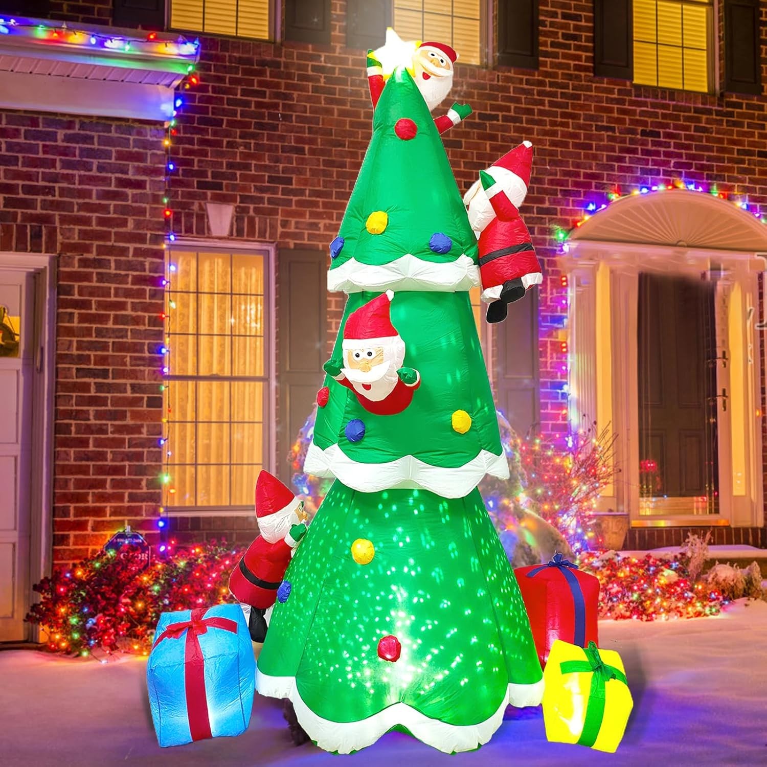 8FT Christmas Inflatables Tree Decorations Outdoor, Inflatable | eBay